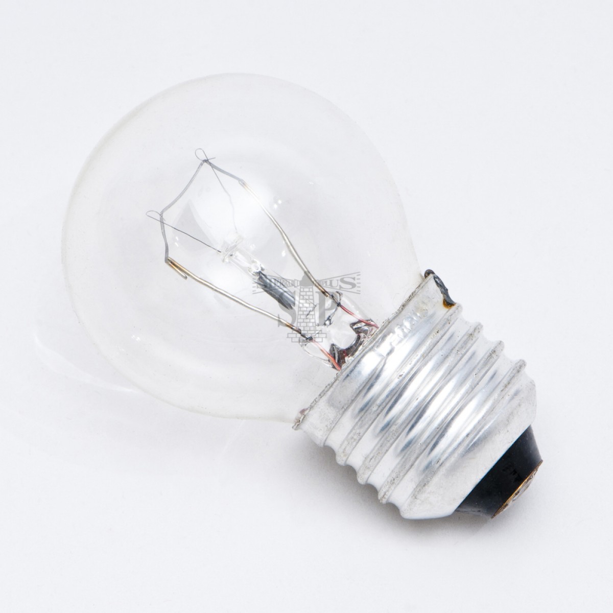 E Incandescent Filament Ping Pong Light Bulb Clear