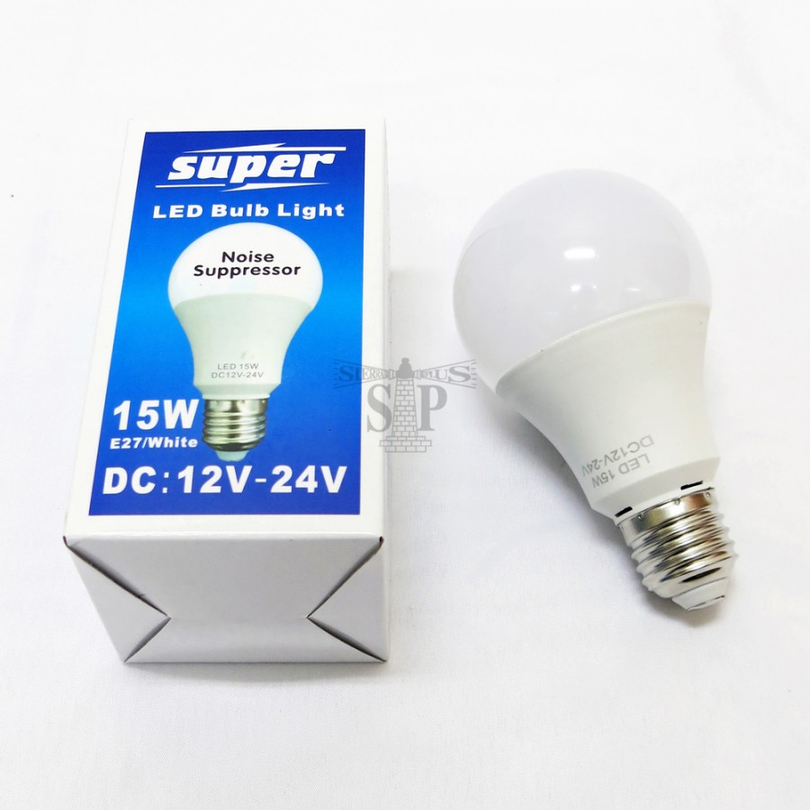 SUPER DC12V-24V A70 E27 15W SMD 2835 LED Lamp Bulb