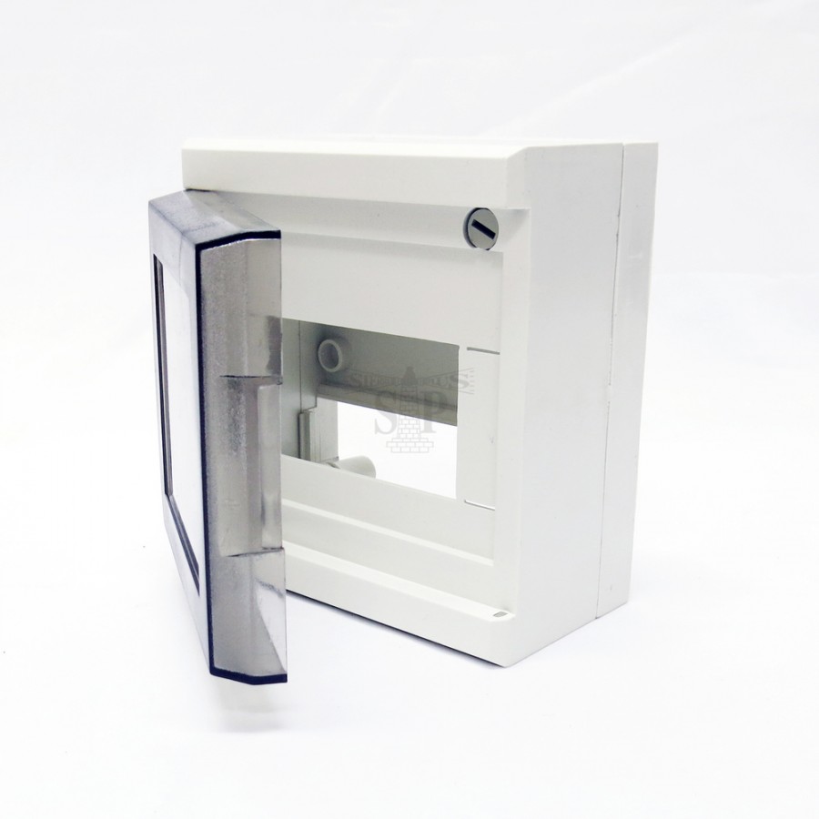 TC 1 Row 6 Way Distribution Board (White)