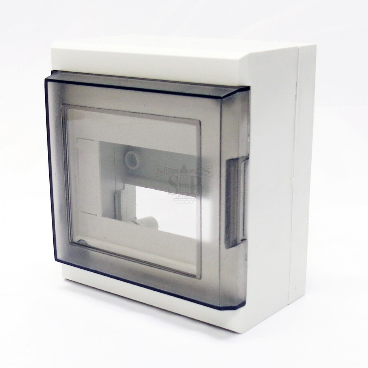 TC 1 Row 6 Way Distribution Board (White)