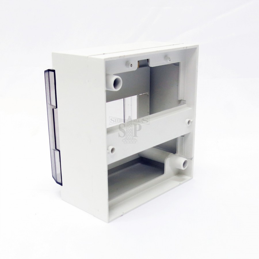TC 1 Row 6 Way Distribution Board (White)