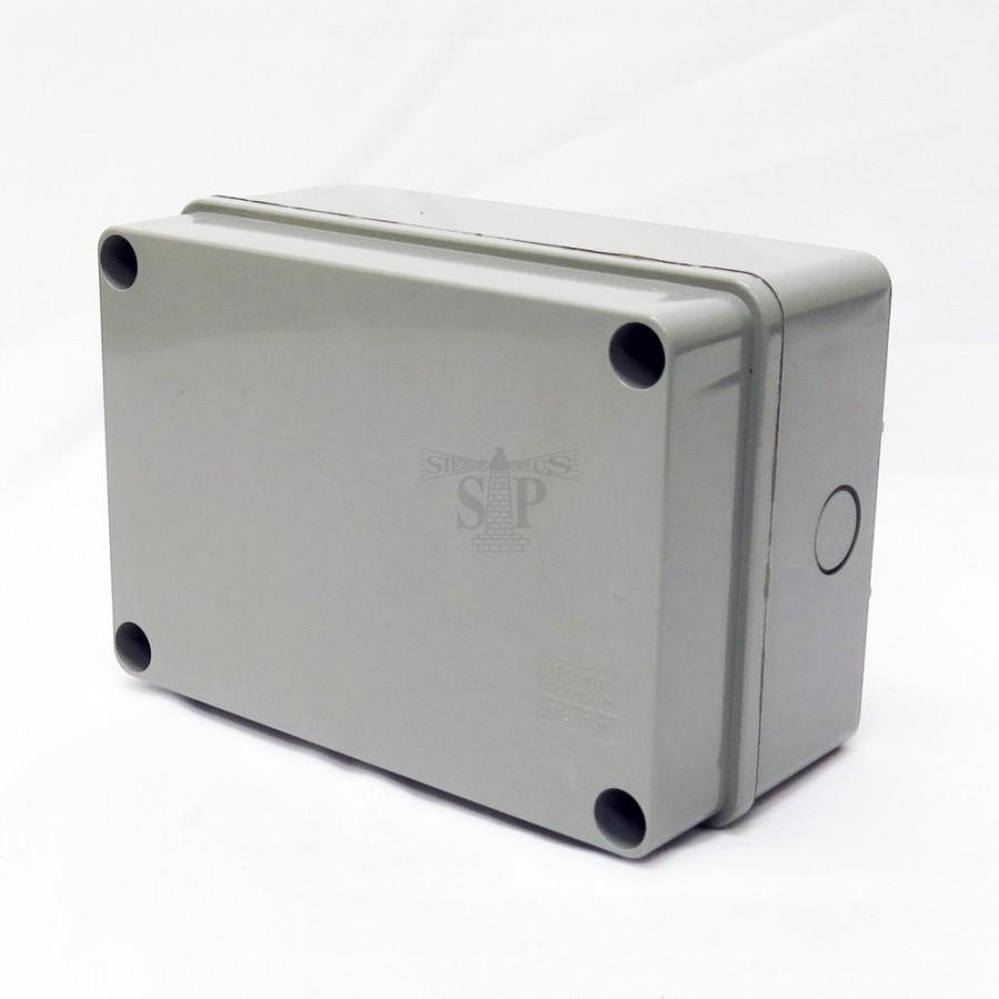 PVC-LINK 6 x 4 x 3 (inch) ABS Weatherproof IP66 Enclosure Box (Grey)