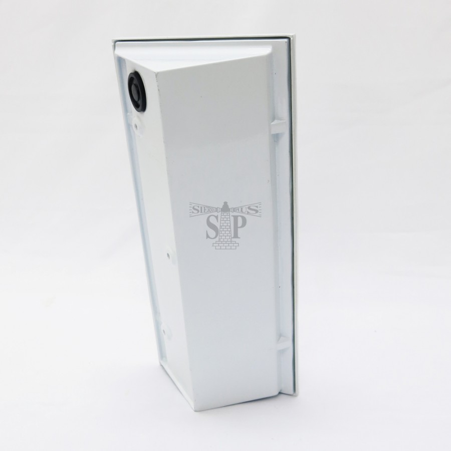 4534 E27 Angle Bulkhead/Weatherproof Fitting (White)