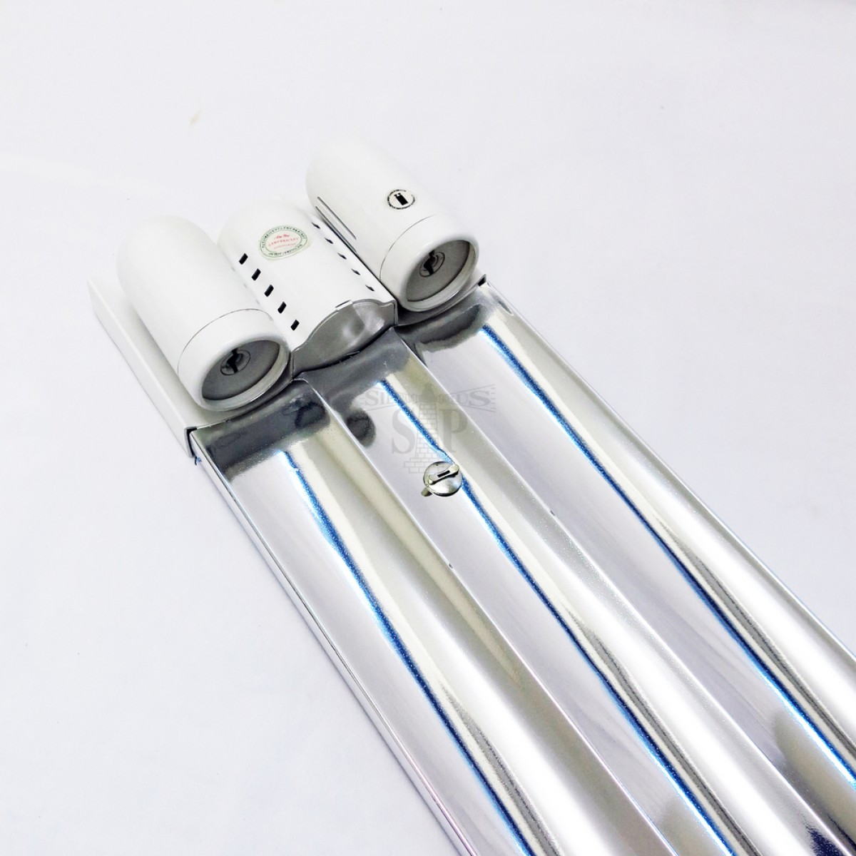 SB 4ft Double Circuit Fluorescent Flat Casing c/w Ballast And Starter ...