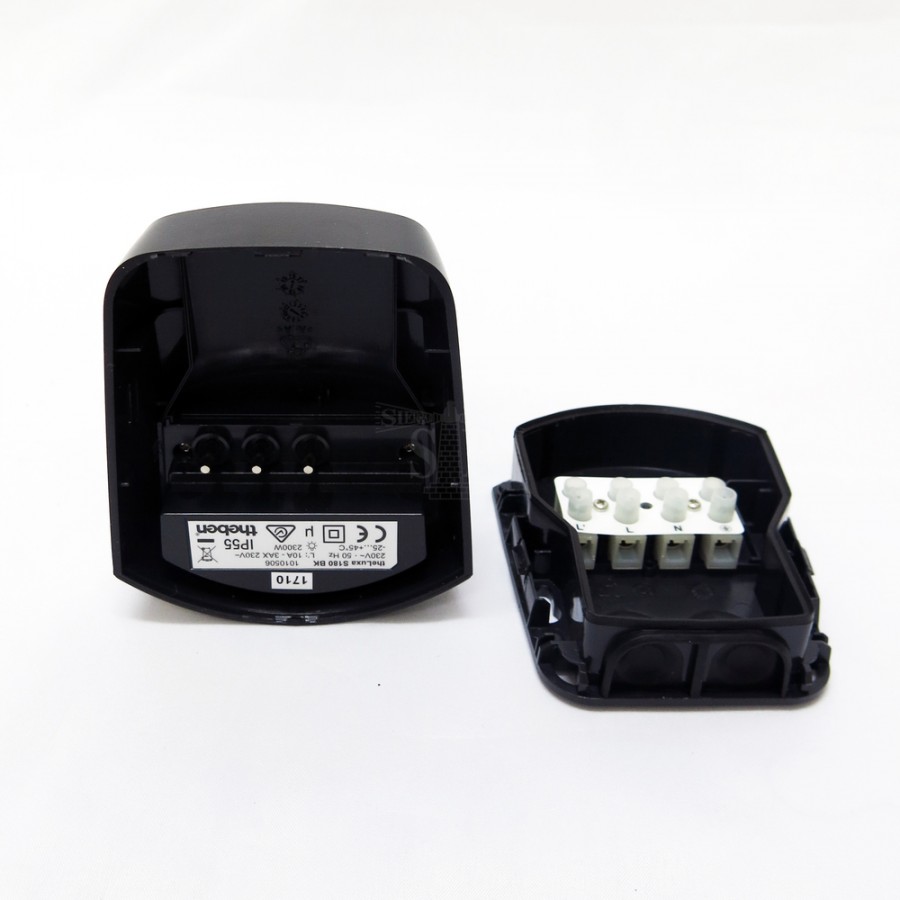 Theben theLuxa S180 1010506 PIR Motion Sensor [Surface Type] (Black)