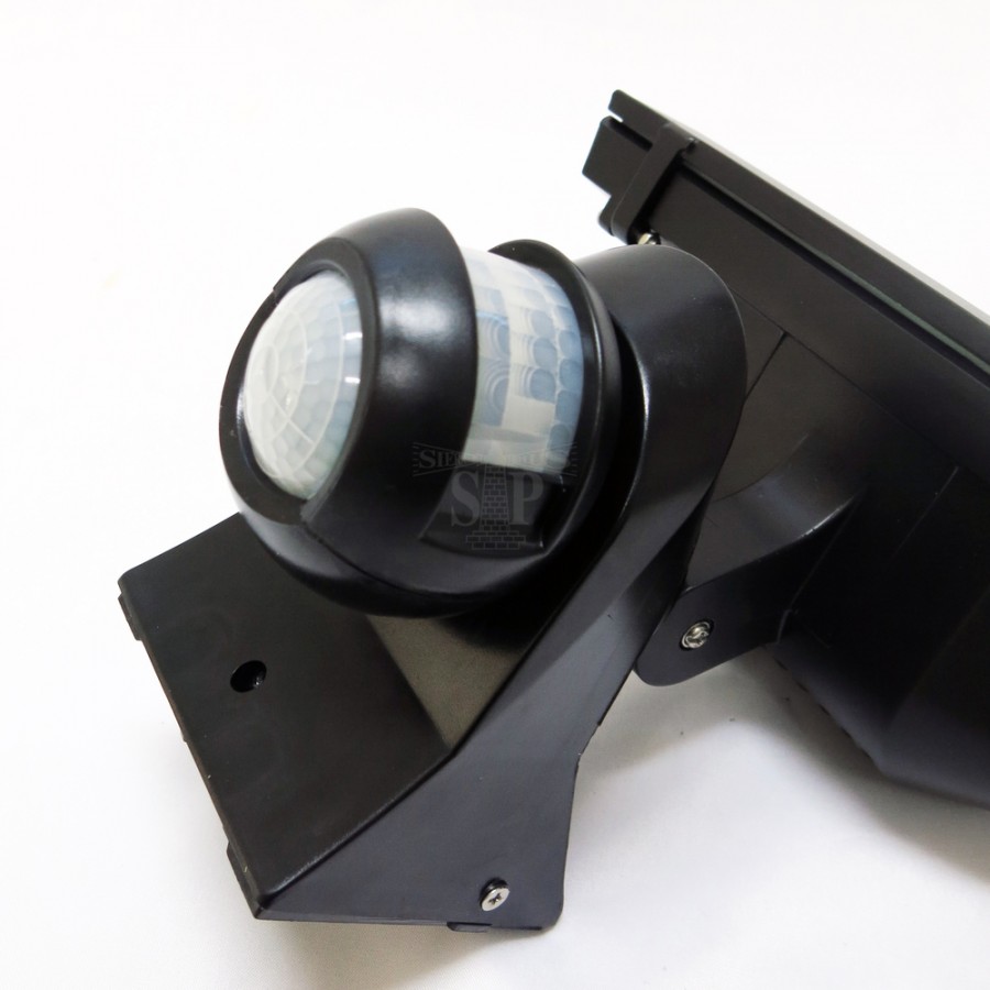 Theben LUXA 102 500W 118MM Halogen Flood Light (Black) c/w PIR Motion ...