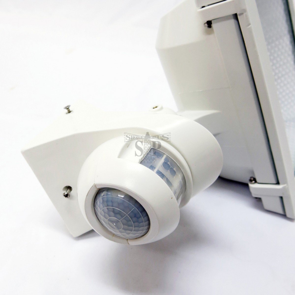 Theben LUXA 102 500W 118MM Halogen Flood Light (White) c/w PIR Motion ...