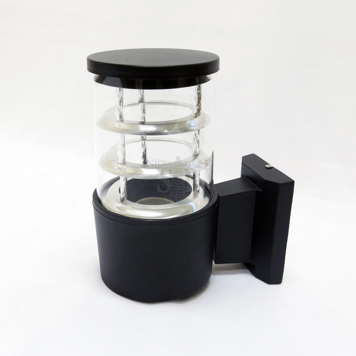 301/108 E27 Outdoor Wall Lamp/Weatherproof Fitting Round