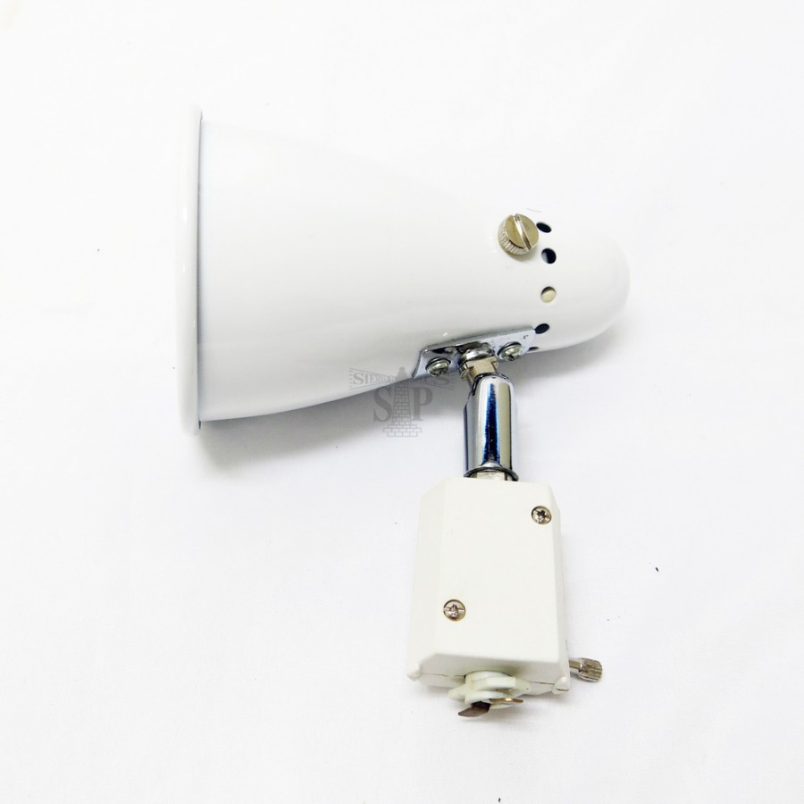 0017 E27 Track Light Casing (White)