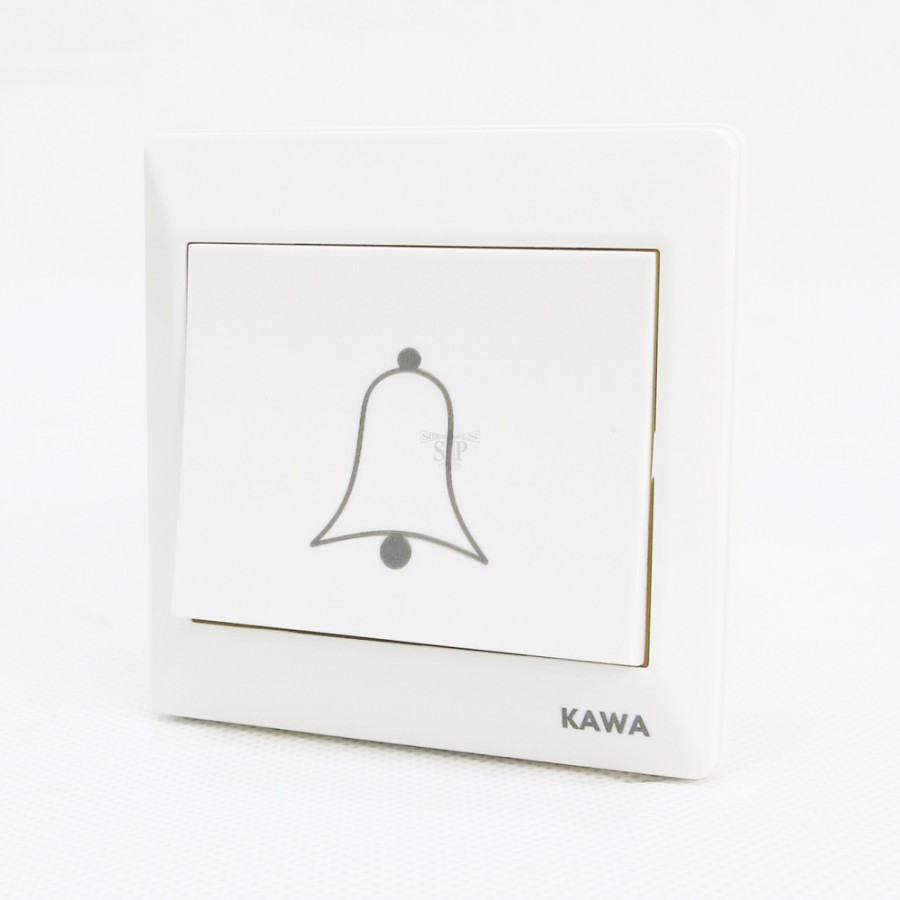 KAWA Elite KB Series Flush Mounting Switch and Switch Socket (White)