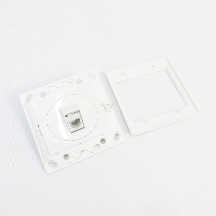 KAWA Elite KB Series Flush Mounting Switch and Switch Socket (White)