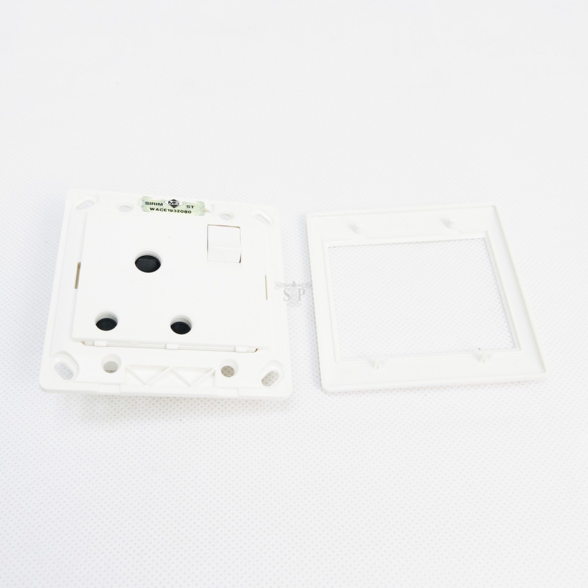 KAWA Elite KB Series Flush Mounting Switch and Switch Socket (White)