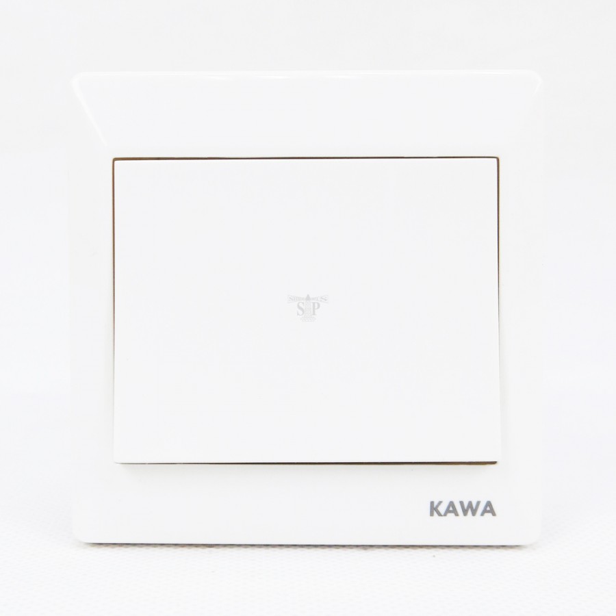 KAWA Elite KB Series Flush Mounting Switch and Switch Socket (White)