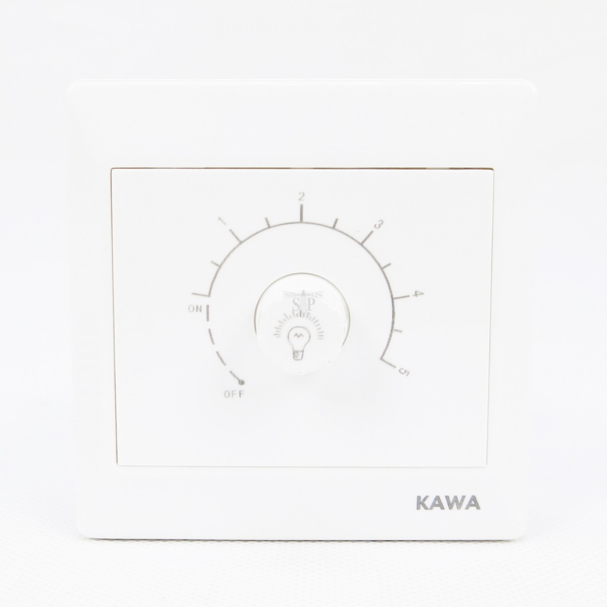 KAWA Elite KB Series Flush Mounting Switch and Switch Socket (White)