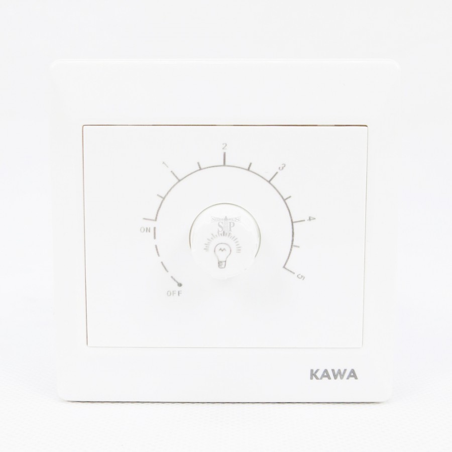 KAWA Elite KB Series Flush Mounting Switch and Switch Socket (White)