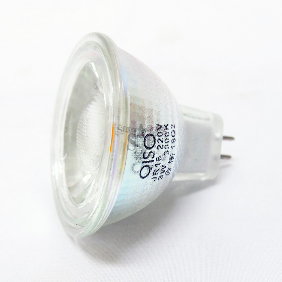 QISO 240V G5.3 3W Shorten MR16 COB LED Bulb (White) [Replace MR16 ...
