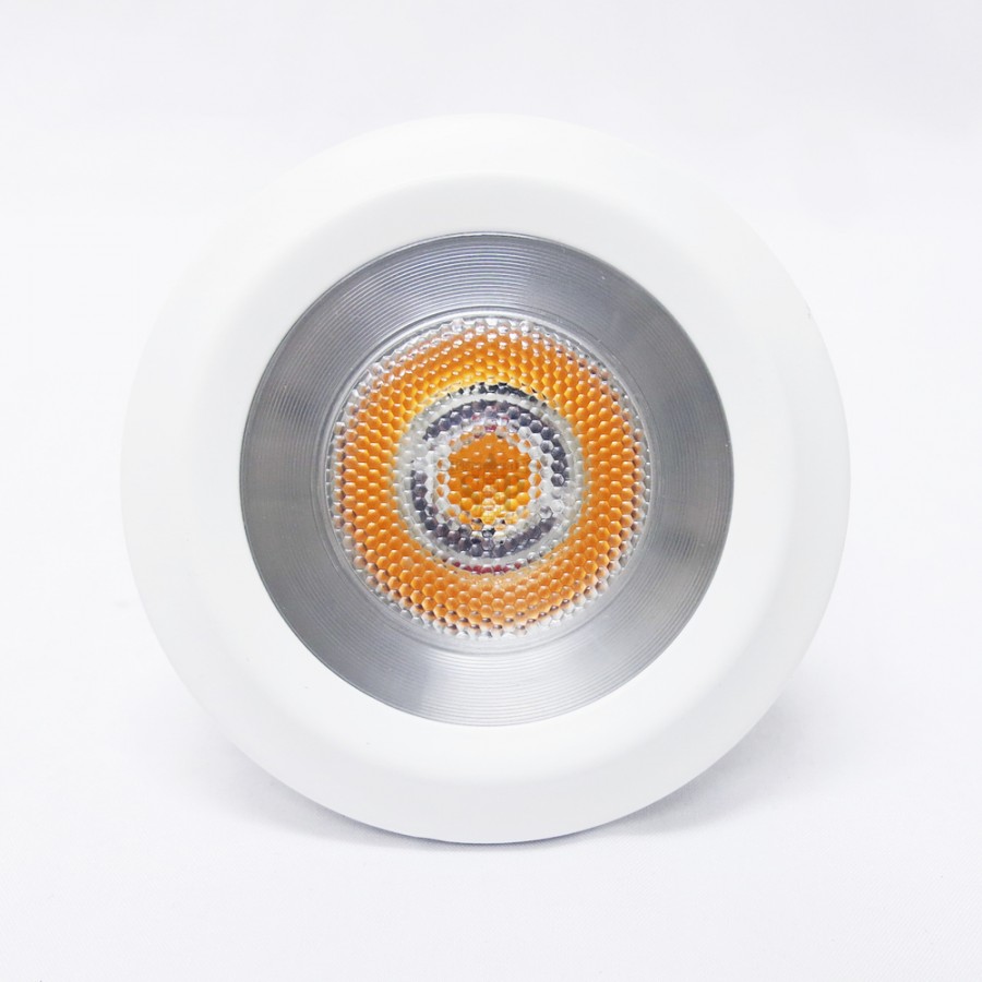 14W E27 Short Neck Par 30 COB LED Spot Light Bulb (White)