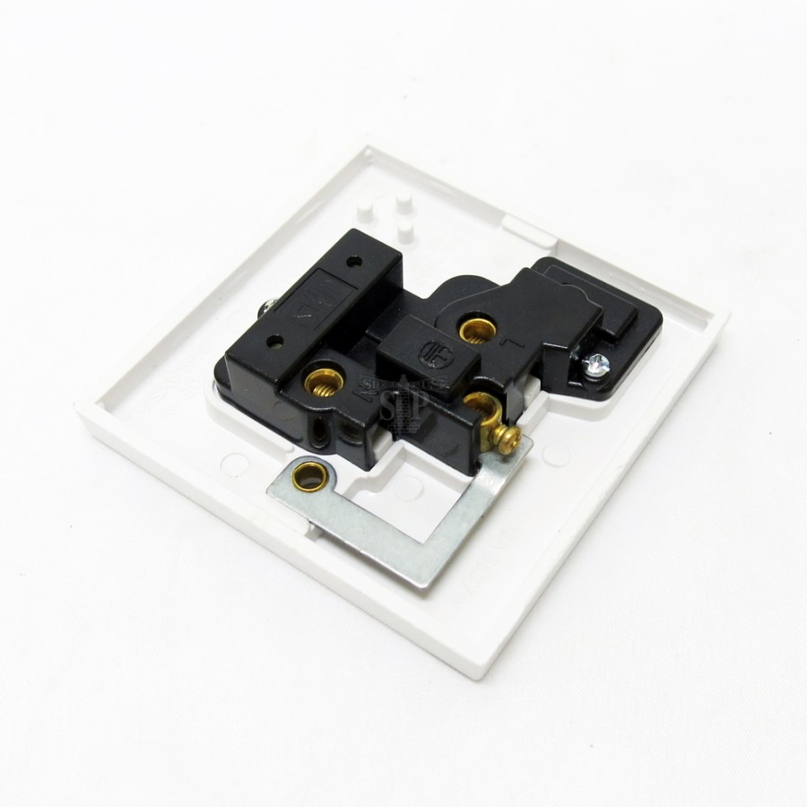UMS 1213A 13Amp 1 Gang Switch Socket [SIRIM] (White)