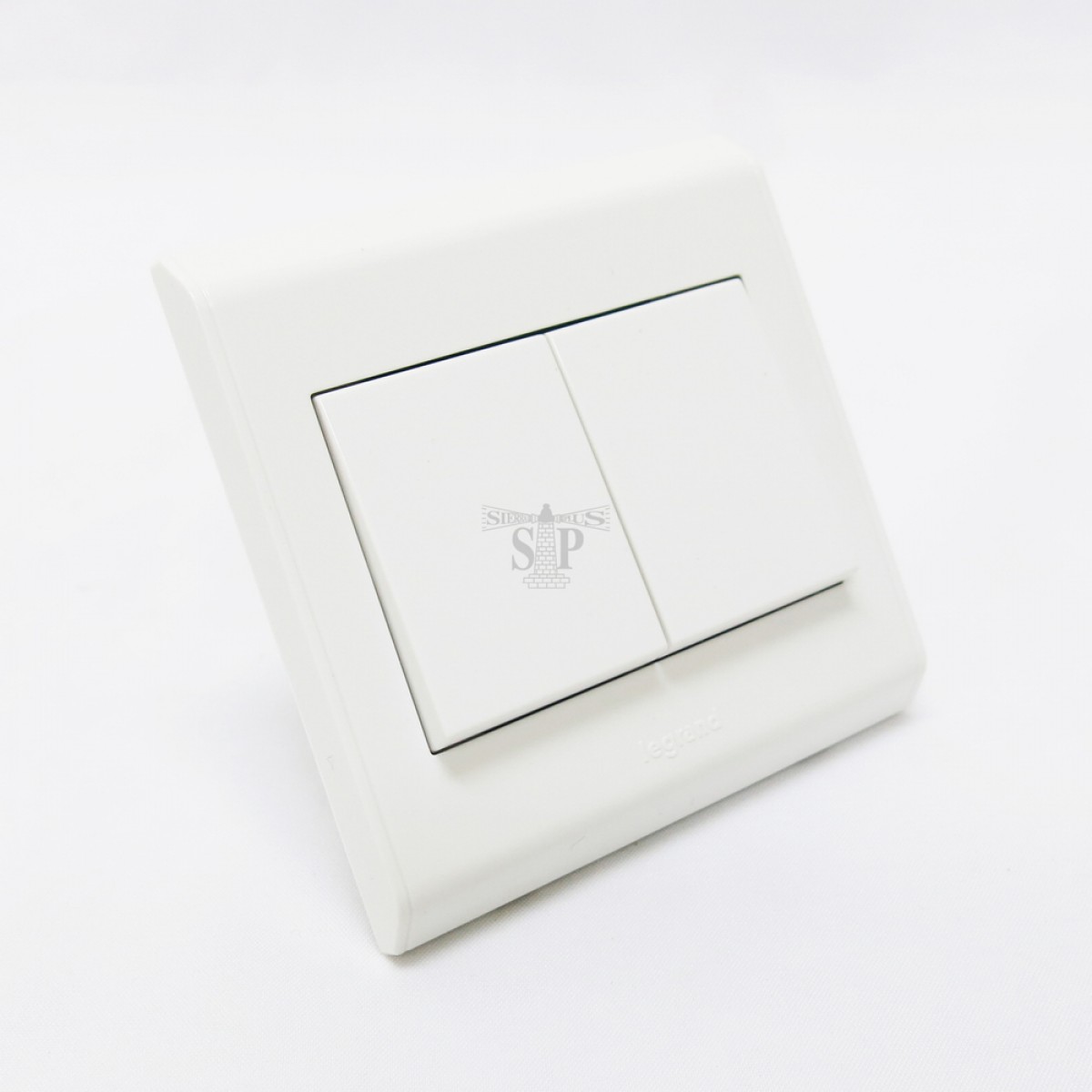 Legrand 10Amp 2 Gang Switch [SIRIM] (White)