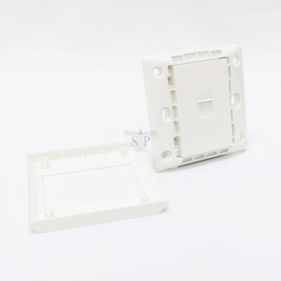 Legrand Telephone Socket (White)