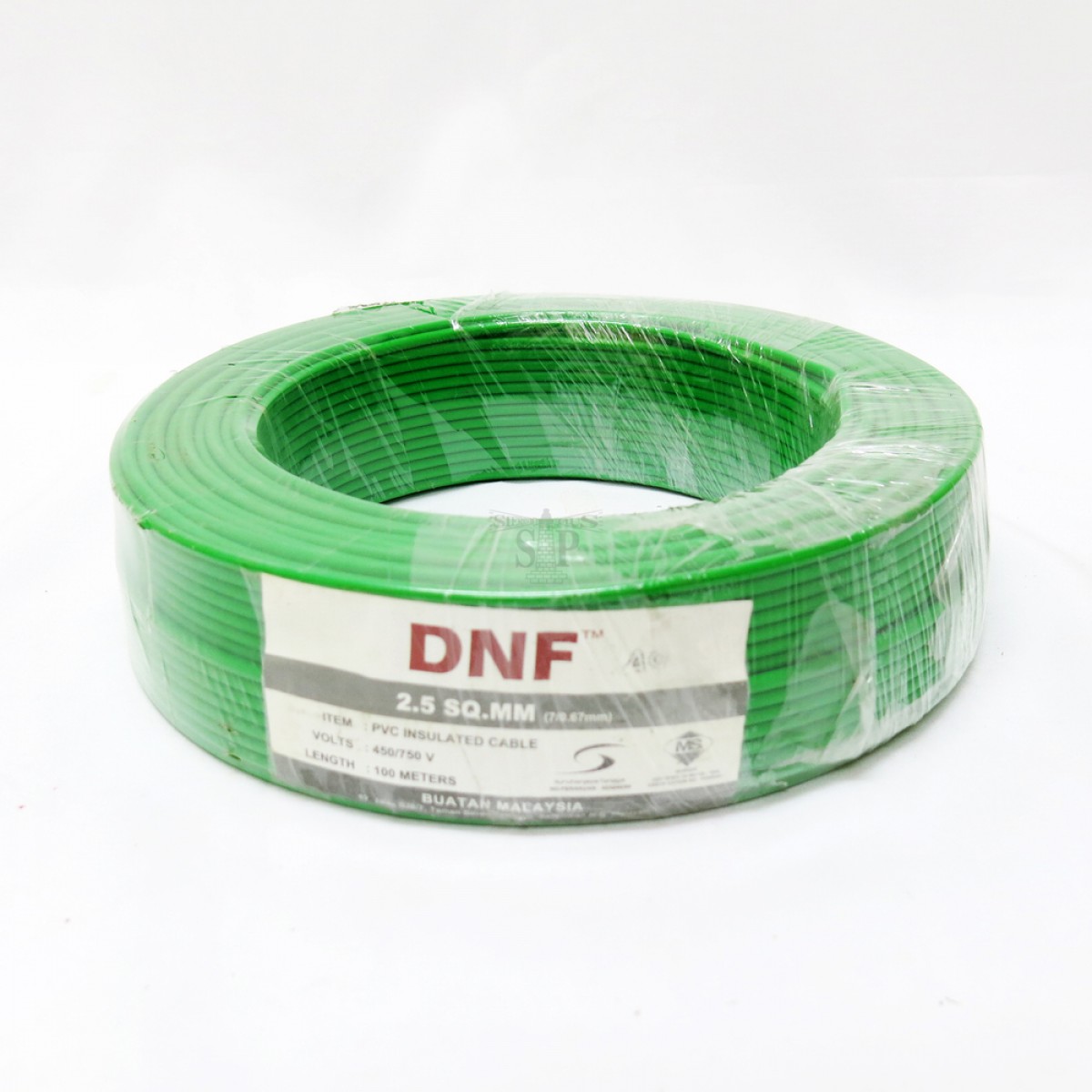 DNF Pure Copper 2.5mm (7/0.67mm) PVC Insulated Non-Sheathed Wire [100M ...
