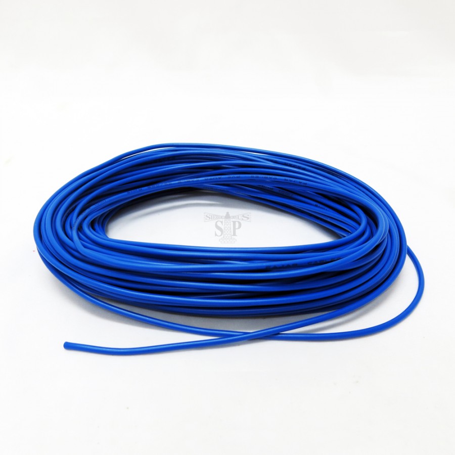 Fajar Pure Copper 14~65/0.26mm Automotive Wire [30M] (Blue)