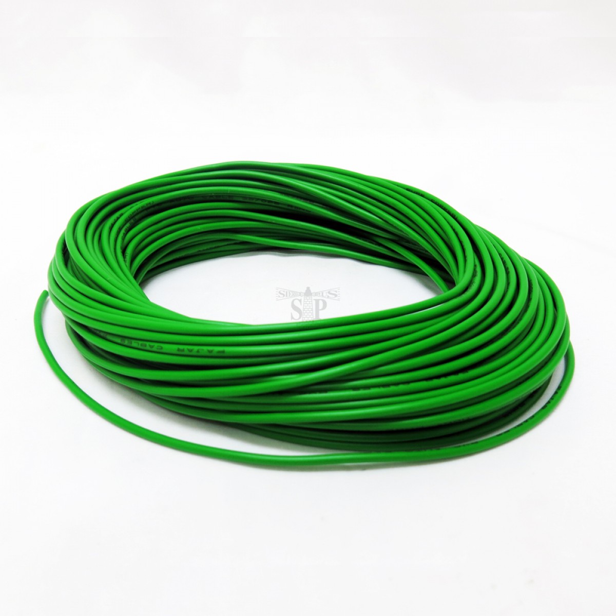 Fajar Pure Copper 14~65/0.26mm Automotive Wire [30M] (Green)