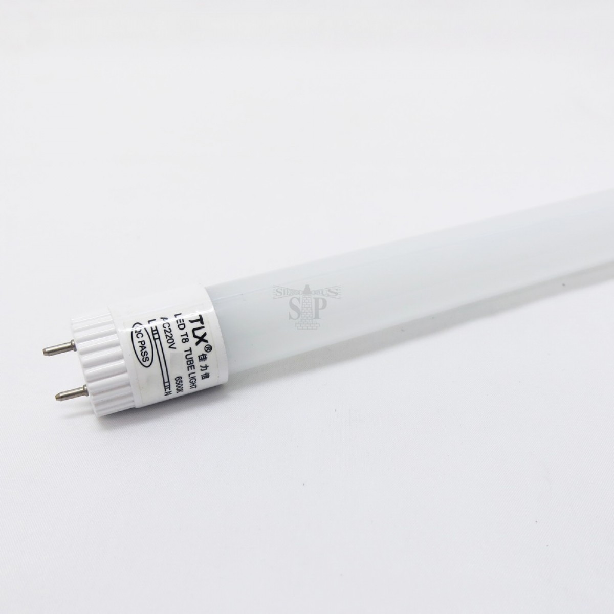 TLX 2ft 9W G13 T8 LED Glass Double Input Tube (White)