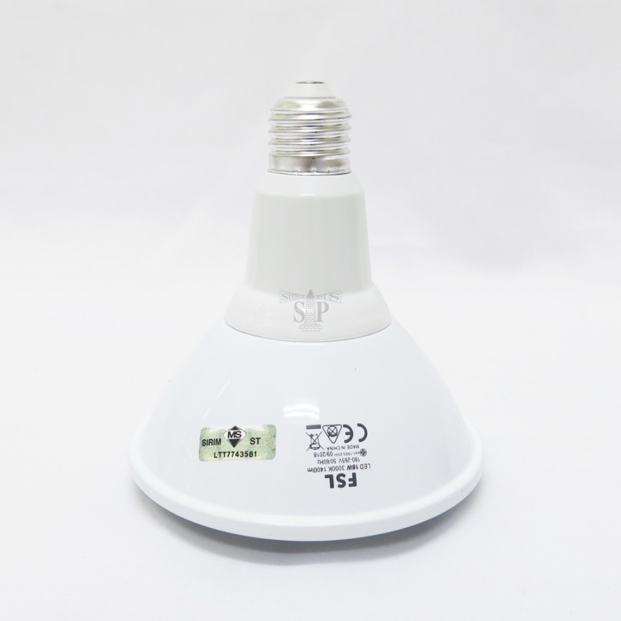 FSL 18W E27 Par 38 COB LED Spot Light Bulb (White)