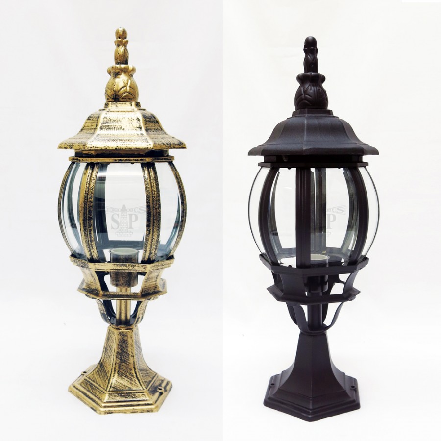 2297/2298/2299/2300/2301 E27 Classic Outdoor Wall/Stand Gate Lamp