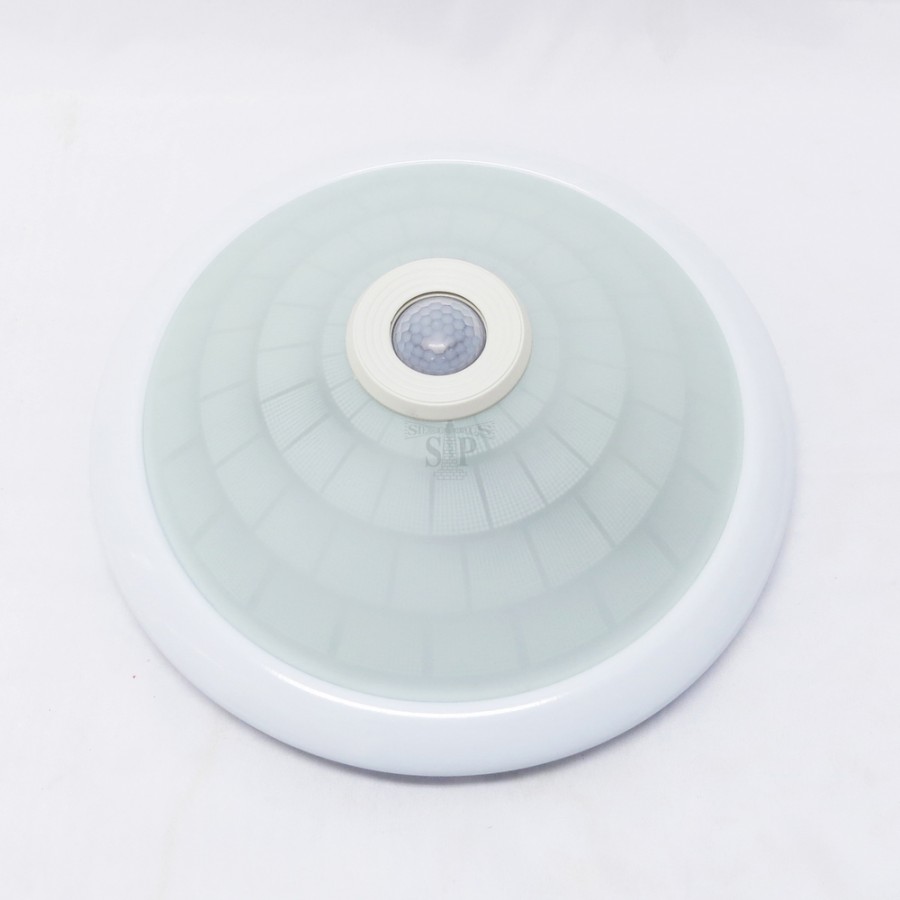 12-inch 12W Flush Mount LED Ceiling Light Round c/w PIR Motion Sensor ...