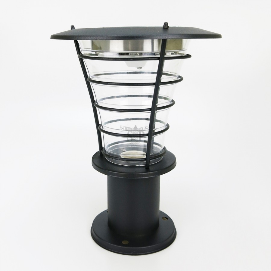 101/320 E27 Solar LED Outdoor Garden Lamp / Gate Lamp For Pole / Pillar