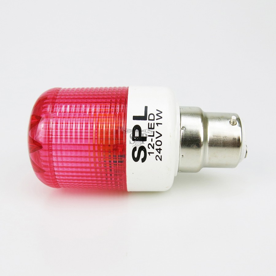 SPL B22 1W 12 Lite LED Neon Bulb/Night Light Bulb