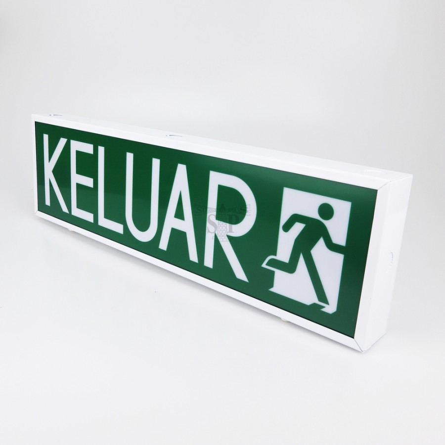 Vitalite VKS 560/B/RM SMD LED Keluar Sign Fitting (Green)