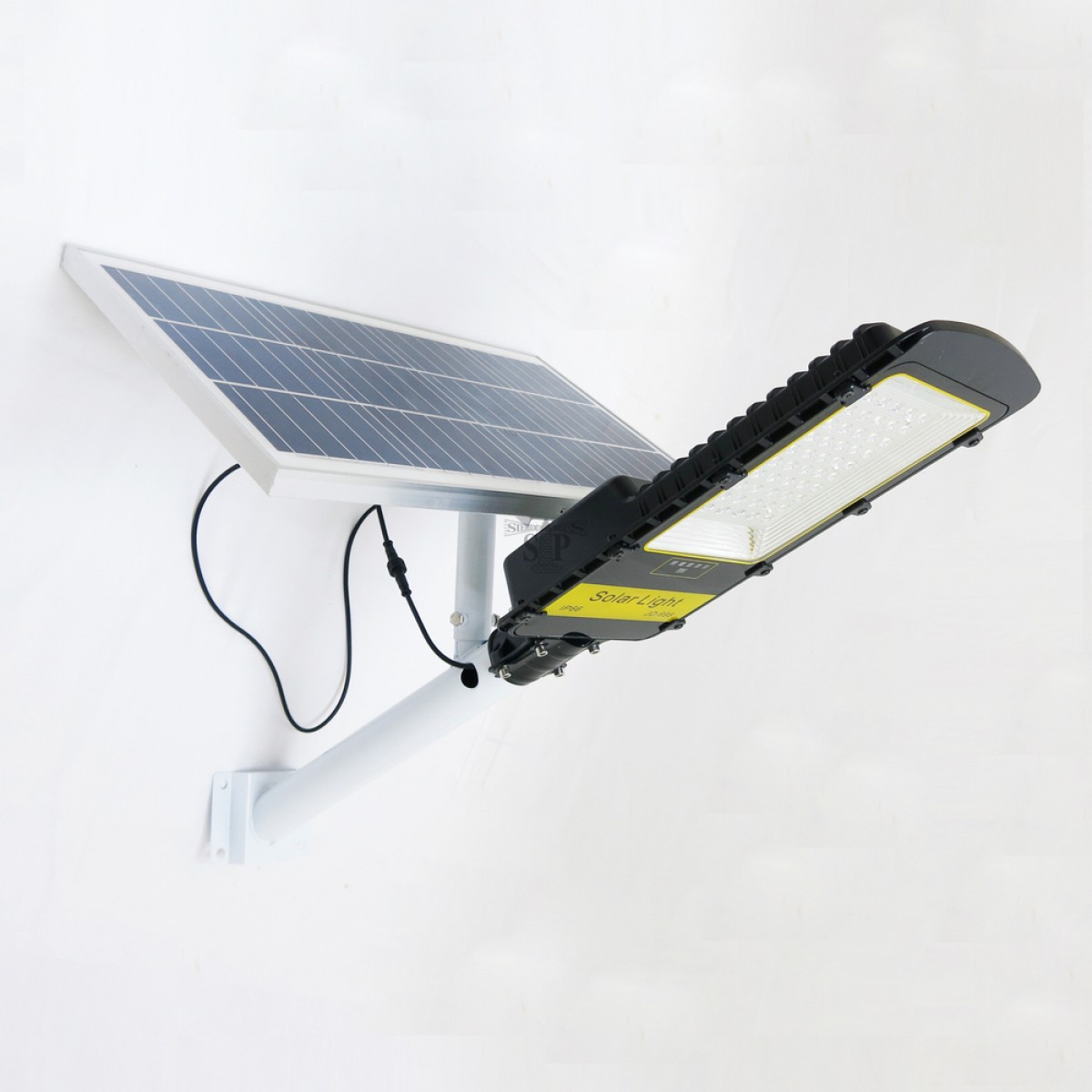 E-TEN JD Series 80W/120W/200W SMD Solar LED Street Light (Black) c/w ...