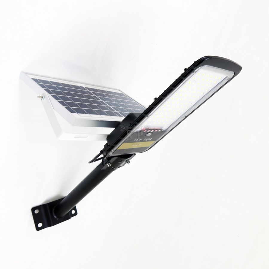 E-TEN JD-198 80W SMD Solar LED Street Light (Black) c/w Solar Panel