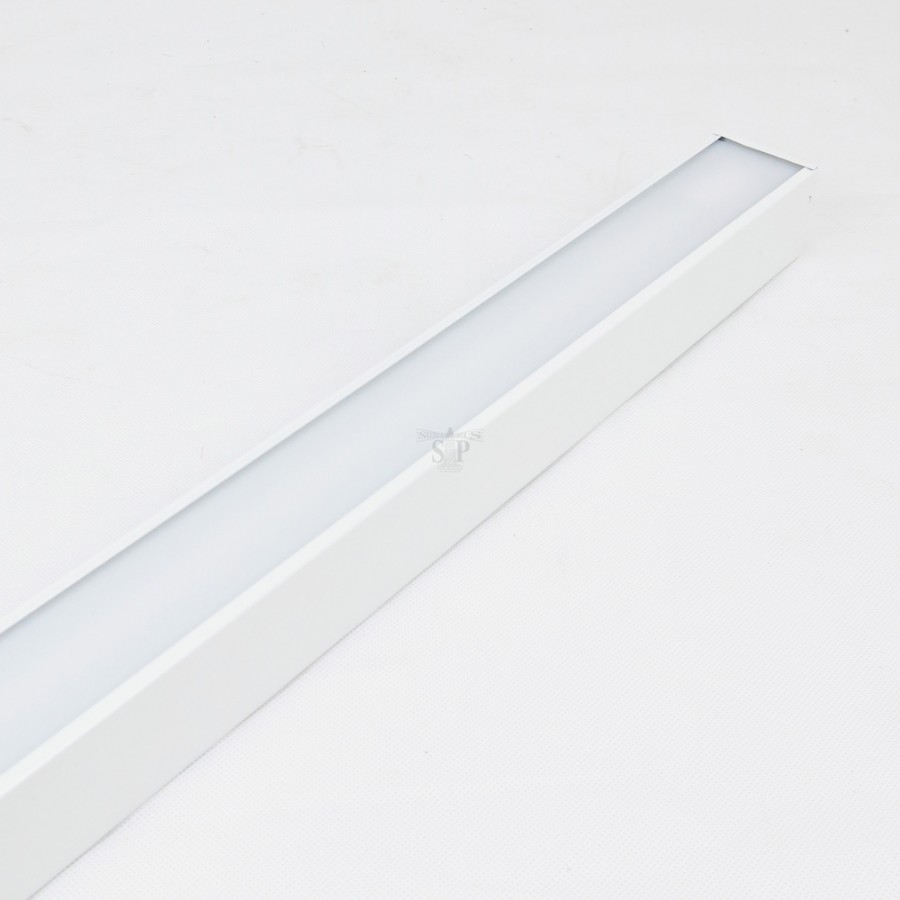 BTGLUX 4ft LED Single Circuit Linear-Series Opal Diffuser Casing c/w T8 ...