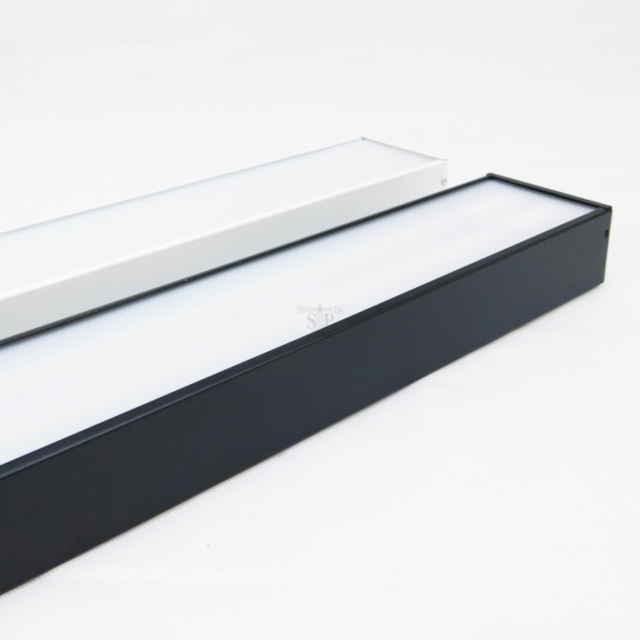 BTGLUX 4ft LED Double Circuit Linear-Series Opal Diffuser Casing c/w T8 ...