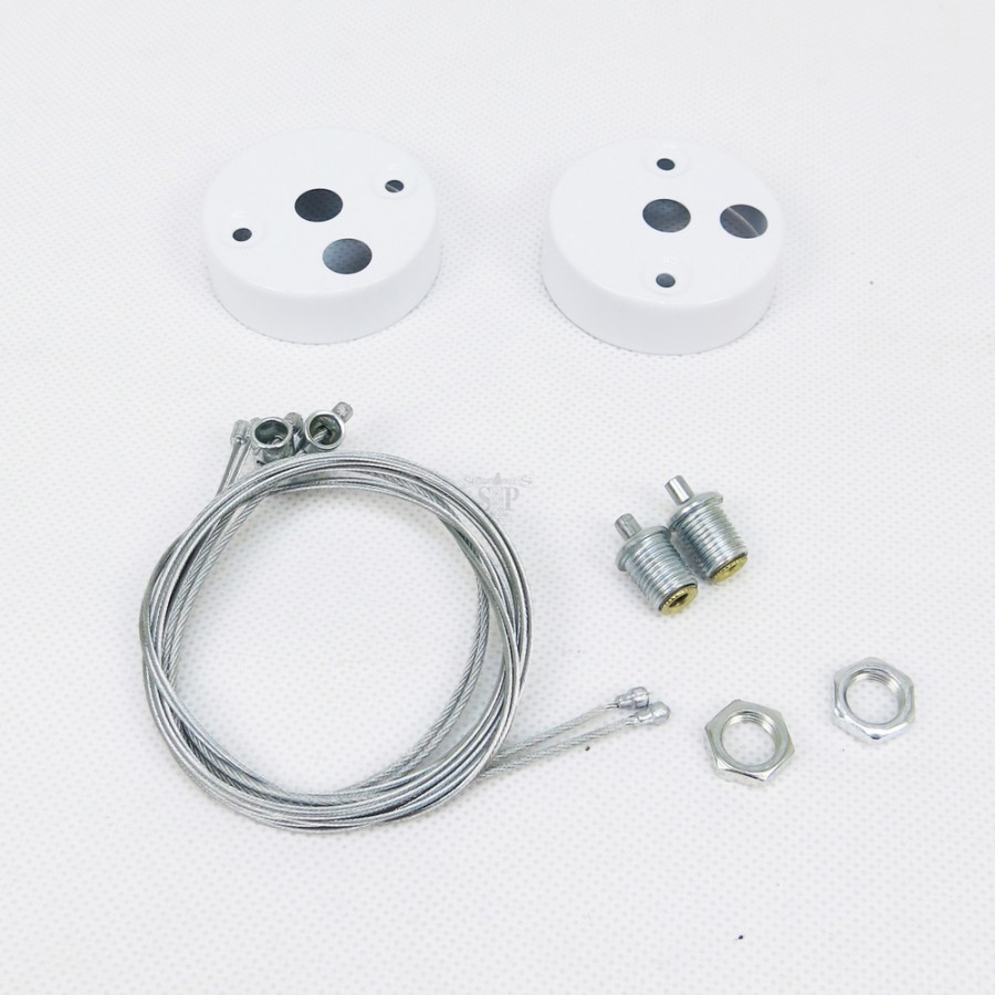 Btglux 4ft Led Double Circuit Linear Series Opal Diffuser Casing C W T8 Led Tube And Pendant