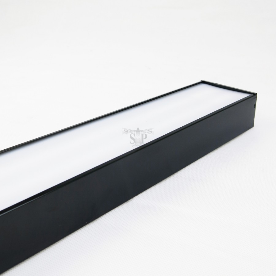 Btglux 4ft Led Double Circuit Linear Series Opal Diffuser Casing C W T8 Led Tube And Pendant