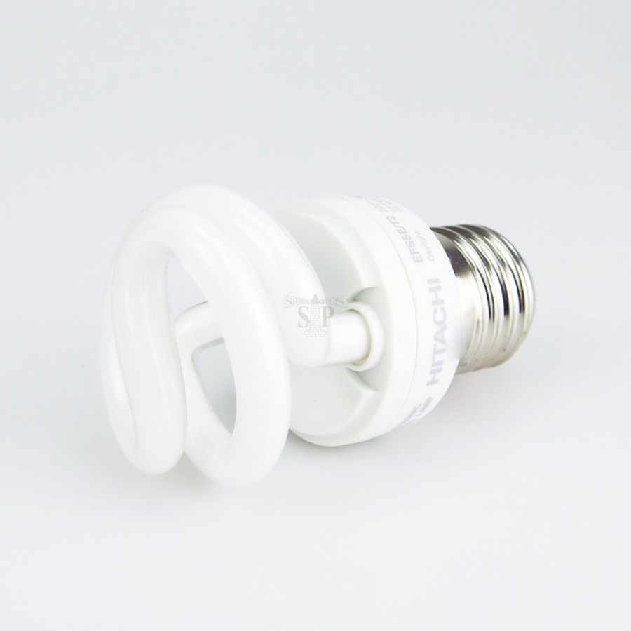 Hitachi E27 5W T2 Spiral Compact Fluorescent Tube