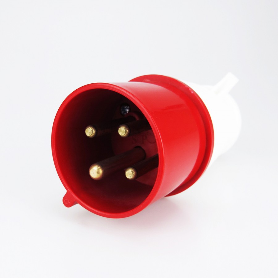 CPC 16A~32A 4P Industrial Plug (Red)
