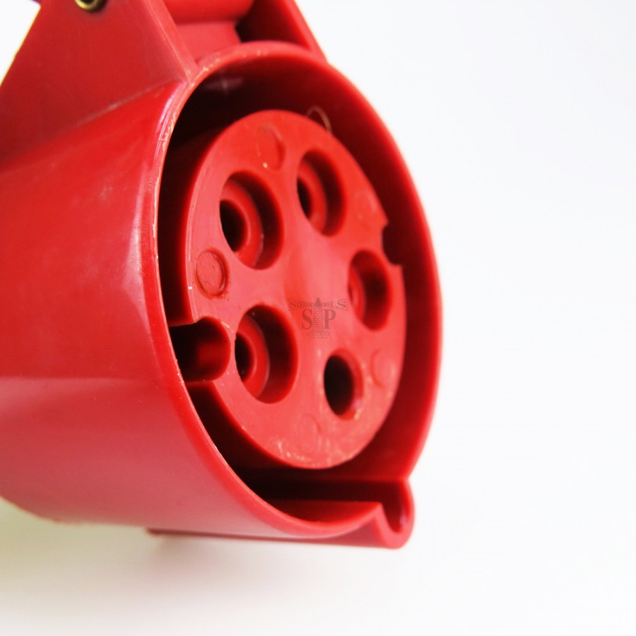 CPC 16A~32A 5P Industrial Coupler/Connector Socket (Red)