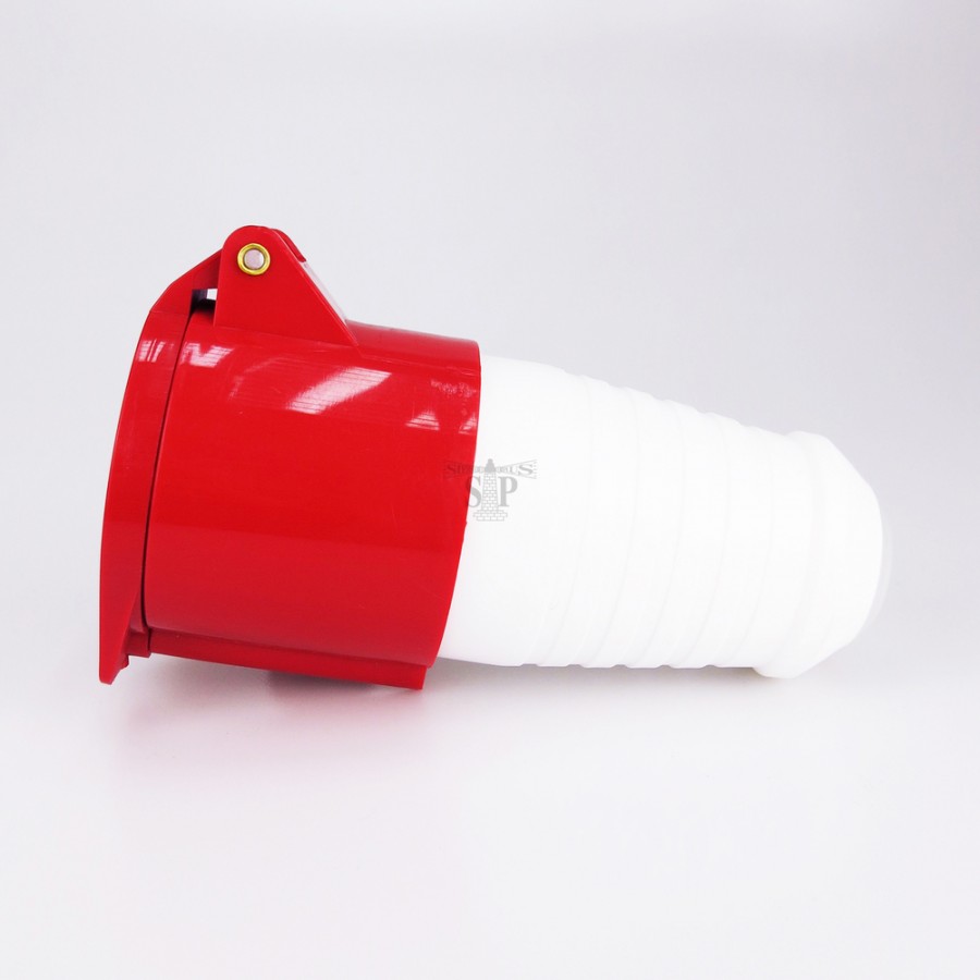 CPC 16A~32A 5P Industrial Coupler/Connector Socket (Red)