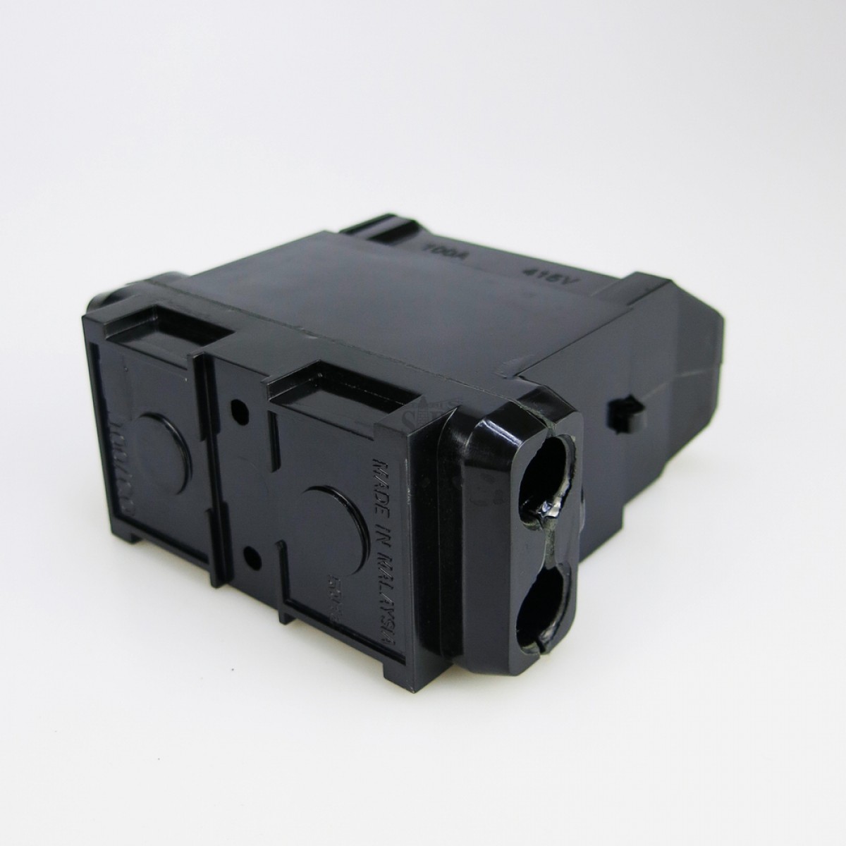 PLK 100A Cut Out Unit Without Fuse (Black)