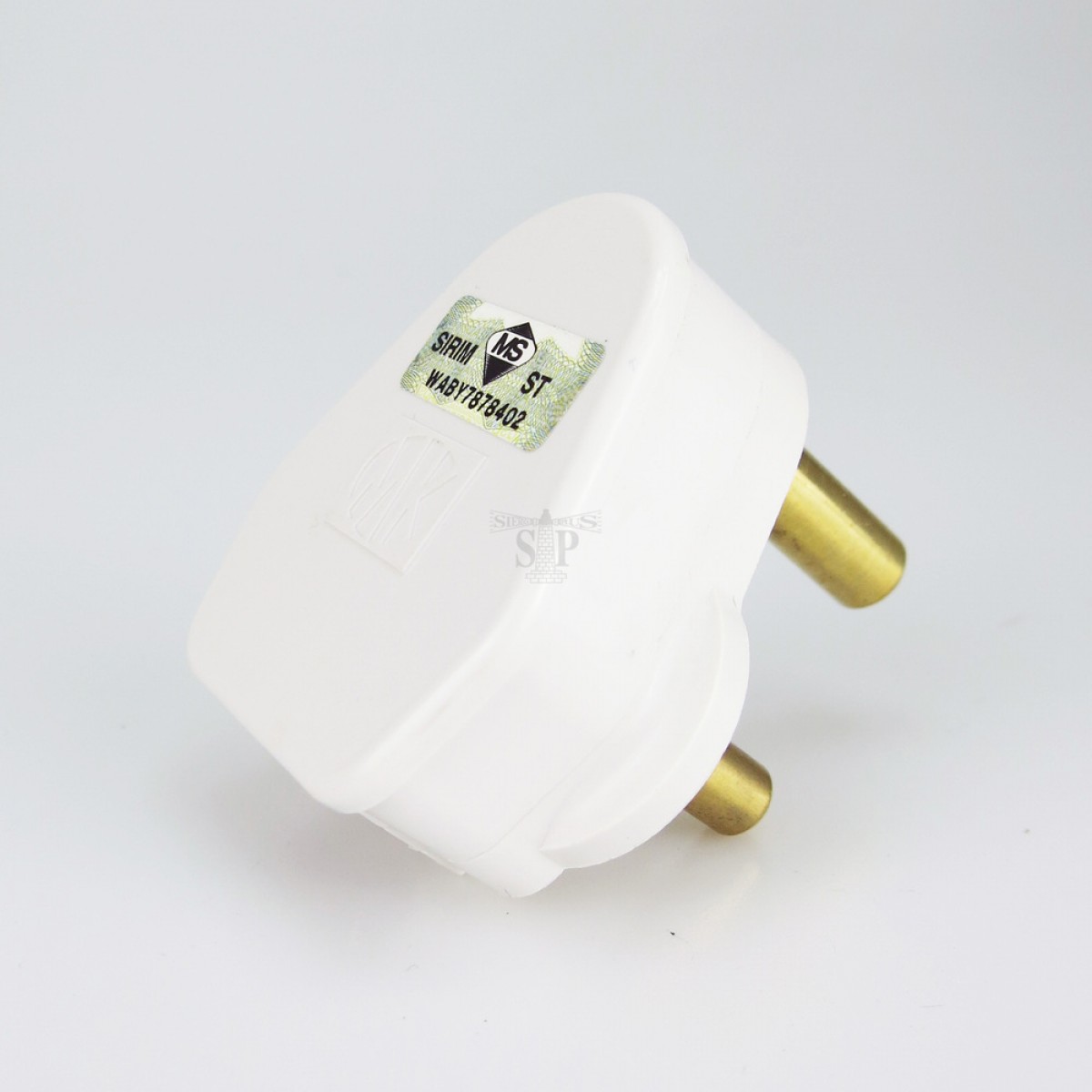 MK 15Amp Plug Top [SIRIM] (White)