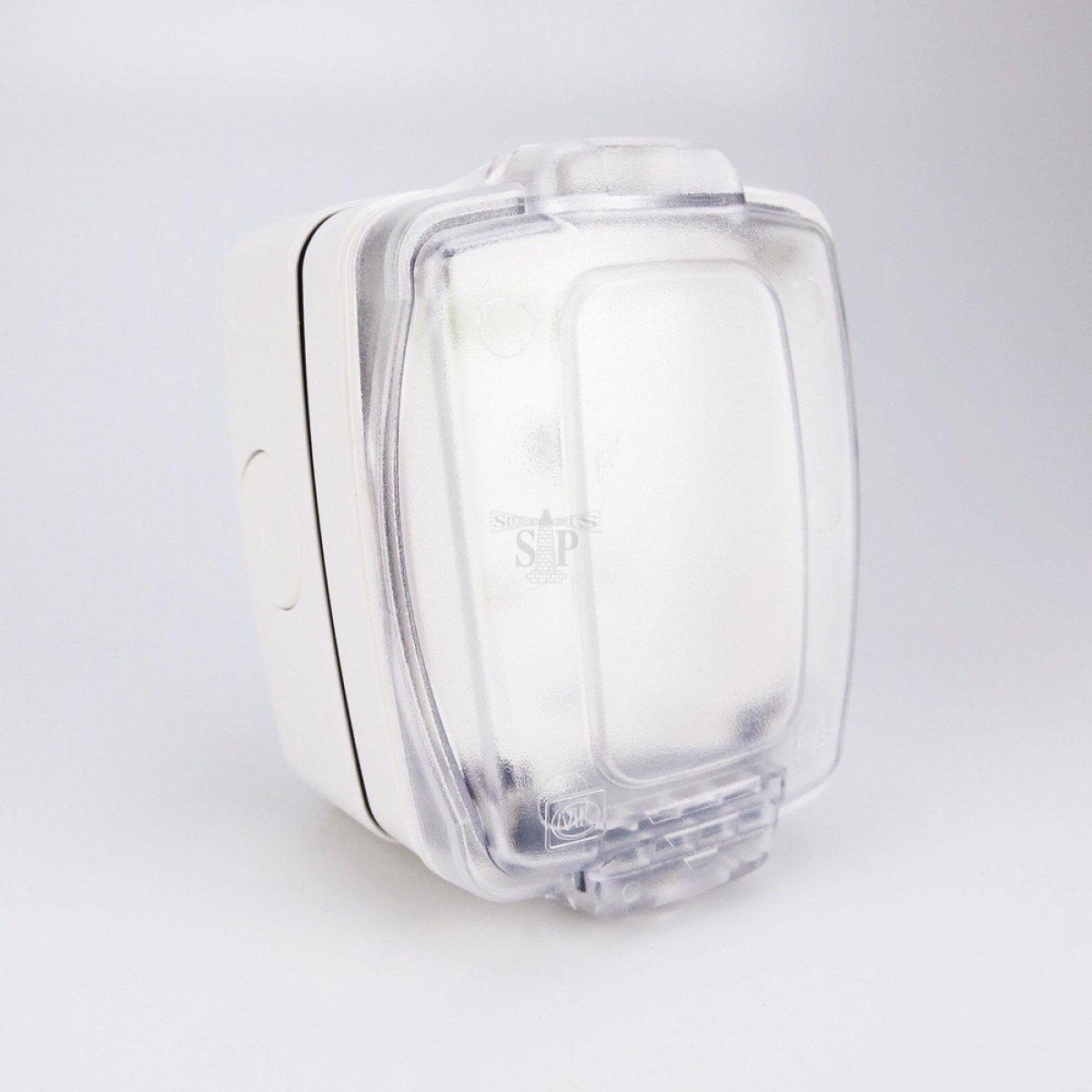 MK 86486 Masterseal Compact 13A IP66 Weatherproof Switch Socket (White ...