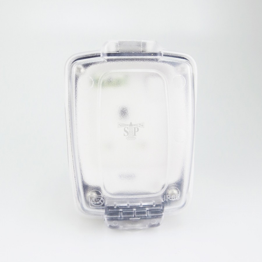 MK 86486 Masterseal Compact 13A IP66 Weatherproof Switch Socket (White ...