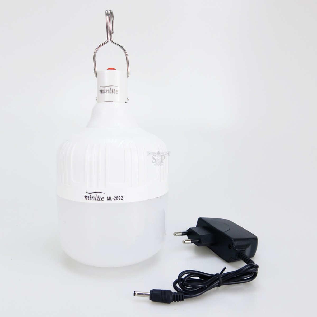 MINLITE ML-2892 100W Rechargeable Emergency T100 LED Lamp Bulb c/w Hook ...