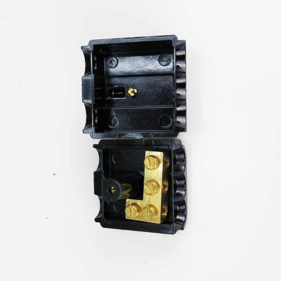 PLK N6/4 60A Neutral Link (Black)